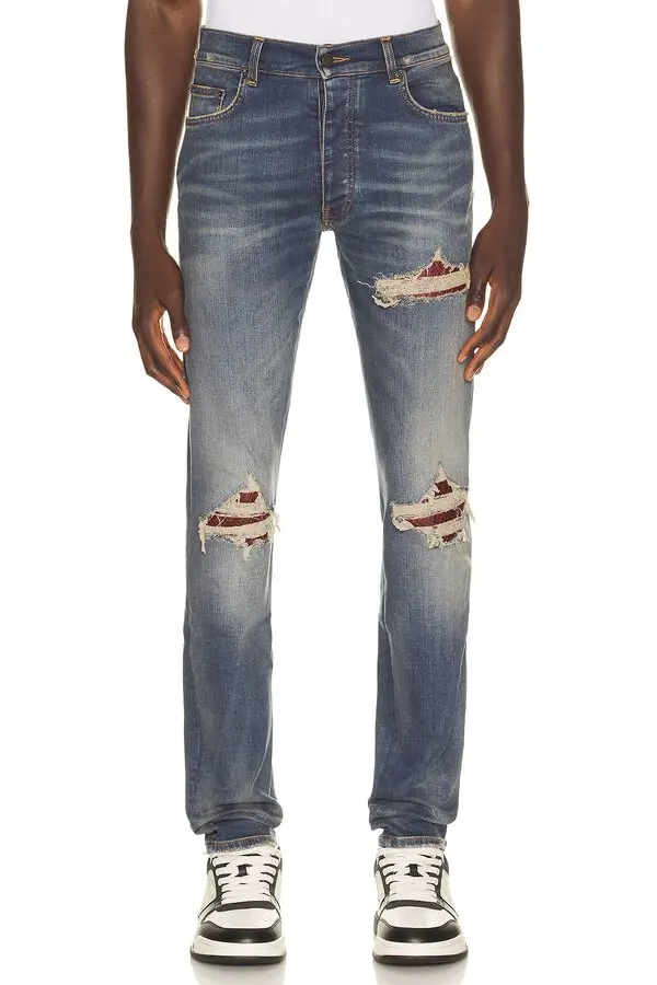 Amiri Mx1 Jean In Blue - Rich Indigo