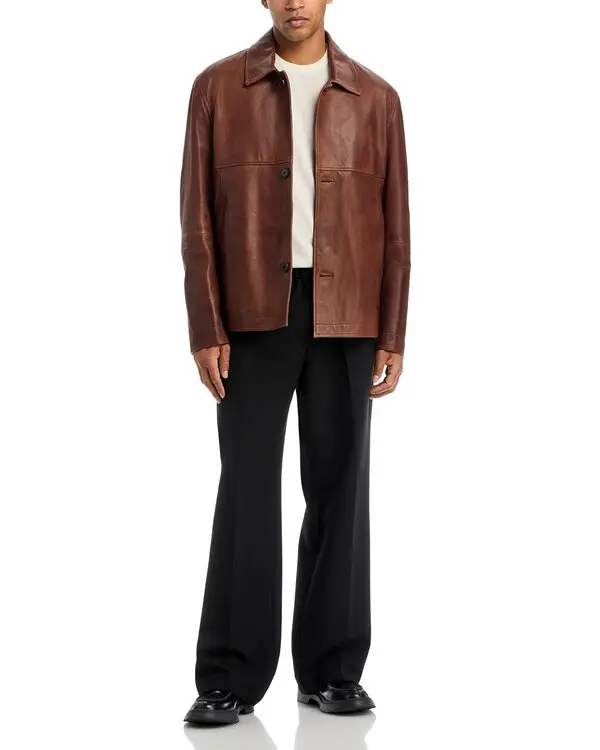 ARMA Steep Vegetal Robust Leather Jacket