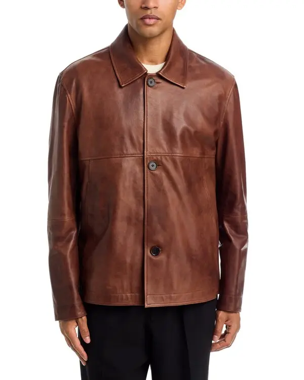 ARMA Steep Vegetal Robust Leather Jacket
