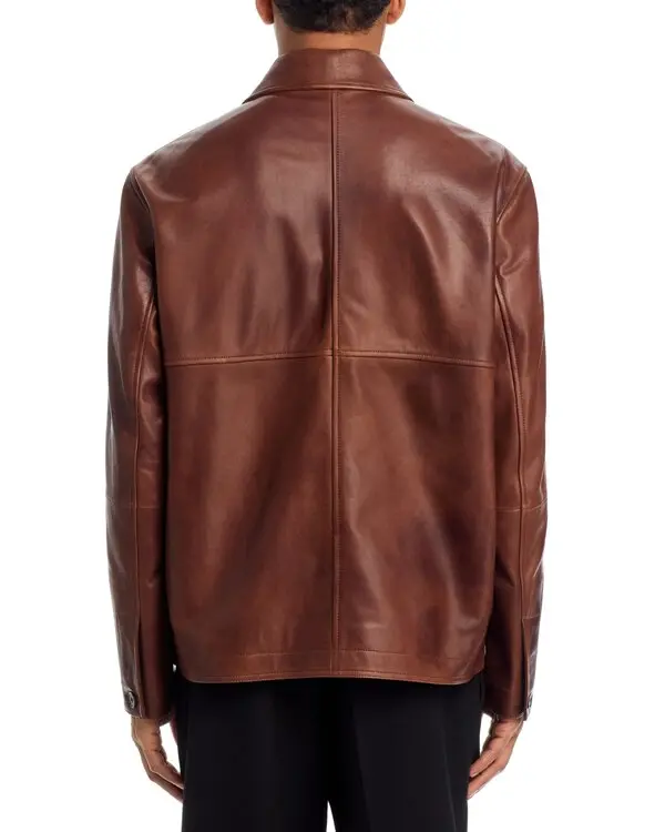 ARMA Steep Vegetal Robust Leather Jacket