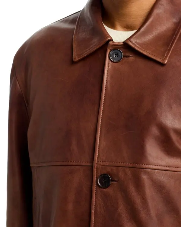 ARMA Steep Vegetal Robust Leather Jacket