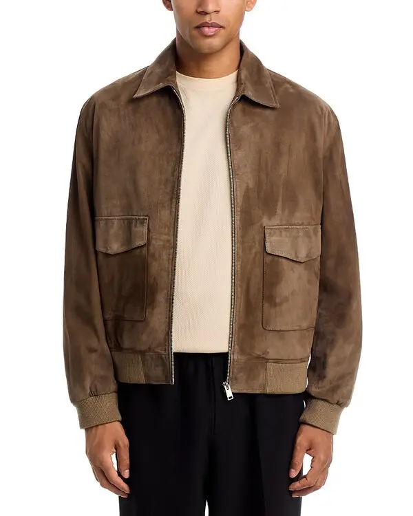 ARMA Gwenno Suede Leather Jacket