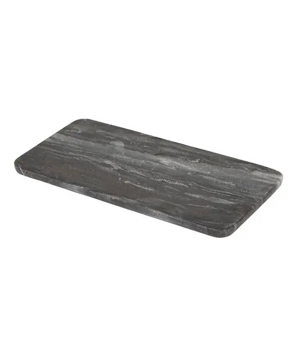 OLIVE GROVE Marble Serving Tray - Grey