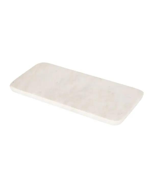 OLIVE GROVE Marble Serving Tray - White
