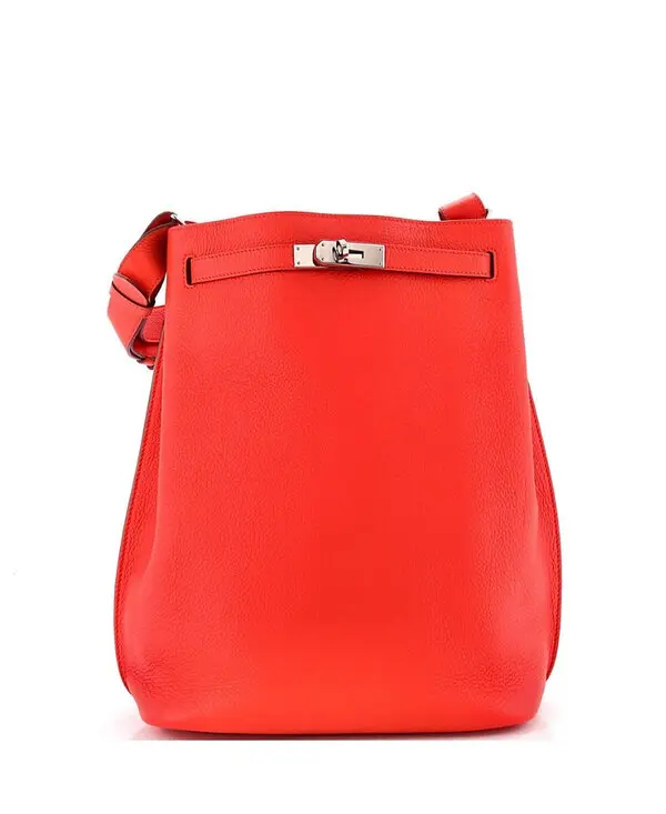 Hermès So 26 Handbag Togo - Capucine