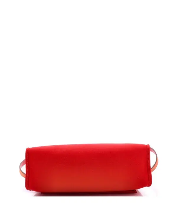 Hermès 31 Herbag Zip Leather And Toile
