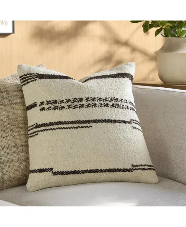 Livabliss Becki Owens Solea Decorative Pillow, 18l X 18w