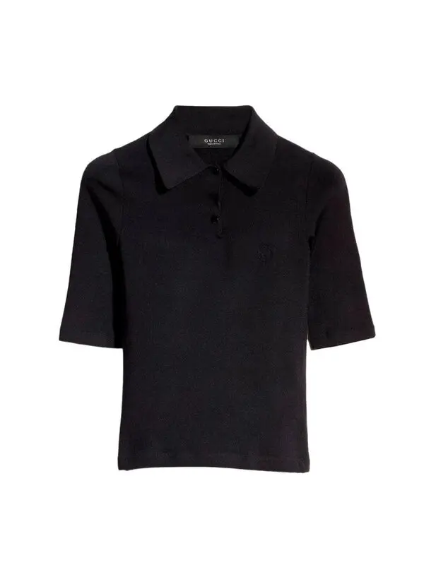 Gucci Short Sleeve Polo Neck - Multicolor