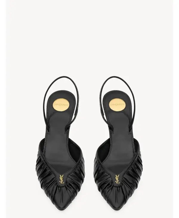 Saint Laurent Folie Slingback Pumps