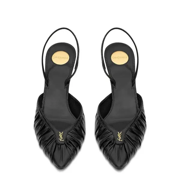 Saint Laurent Folie Slingback Pumps