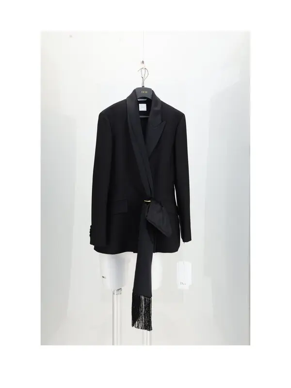 Dior Blazer Nero D Gioiello - Black