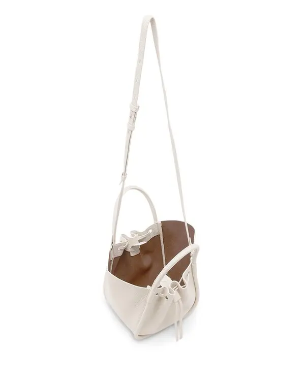 Proenza Schouler Small Ruched Tote Bag - Ecru Leather