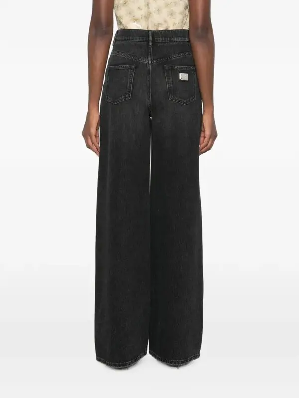 Dolce & Gabbana Wide Leg Jeans
