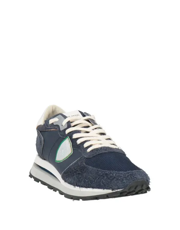 Philippe Model Sneakers Size Leather, Textile Fibers
