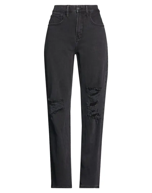 Good American Cotton Blend Straight-leg Jeans