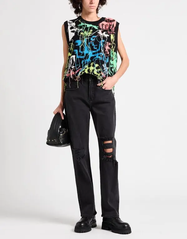 Good American Cotton Blend Straight-leg Jeans