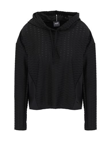 PUMA Train Flawless Pullo Sweatshirt Size Polyester, Elastane - Black