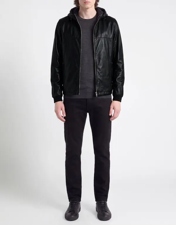 MOORER Jacket Size Ovine Leather