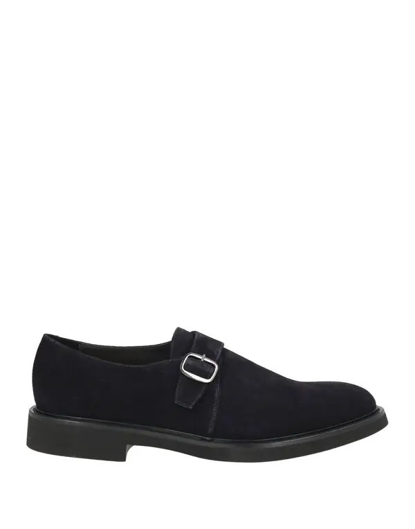 DOUCAL'S Genova Loafers Size Leather - Midnight Blue