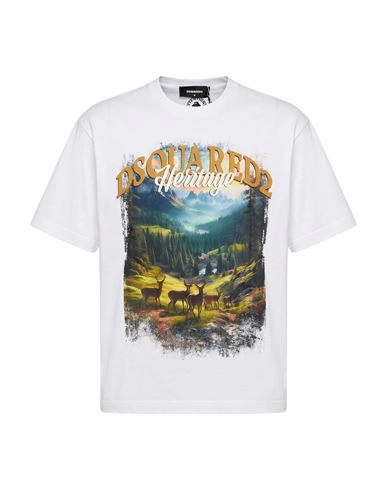 Dsquared2 T-shirt Size Cotton - White