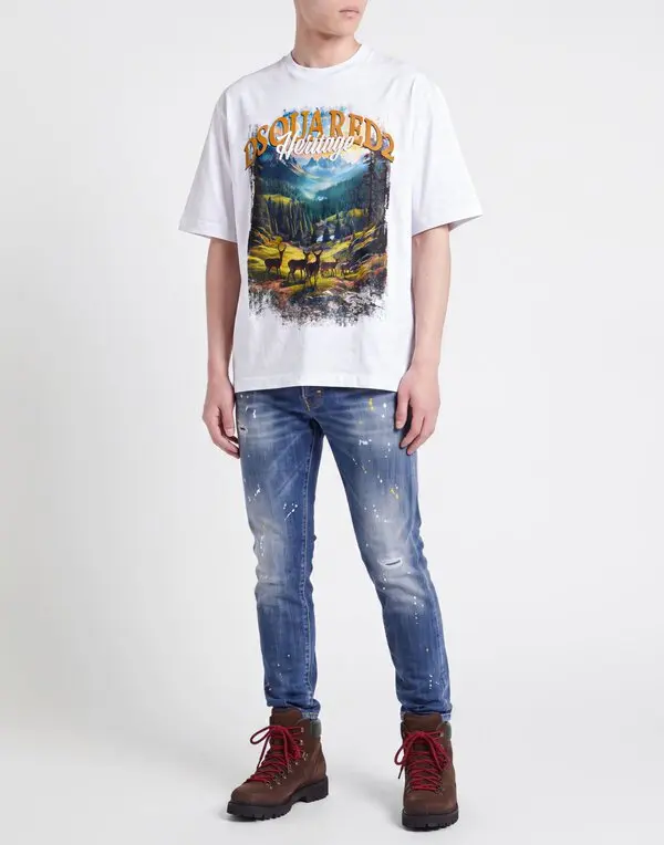 Dsquared2 T-shirt Size Cotton