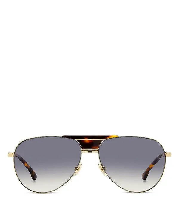 Victoria Beckham Pilot Sunglasses, 60mm