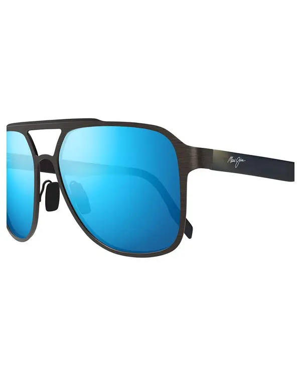 Maui Jim Blue Hawaii 2nd Reef Square Sunglasses