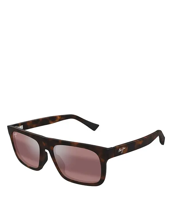 Maui Jim Rose Opio Square Sunglasses - Tortoise