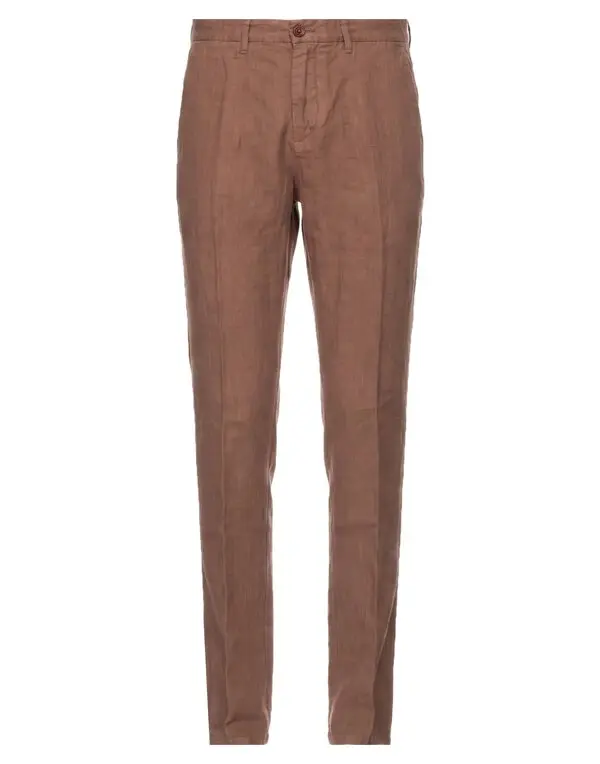 HARMONT & BLAINE Pants Size Linen - Beige