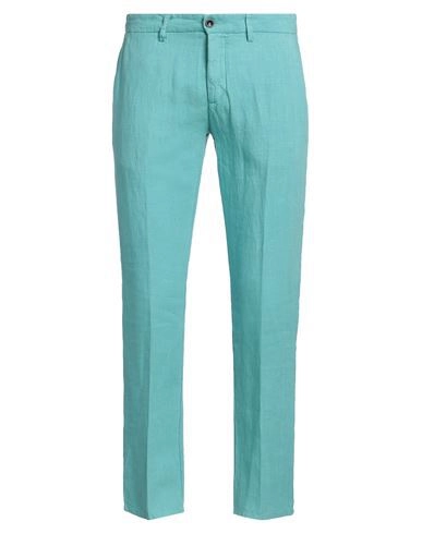 HARMONT & BLAINE Pants Size Linen - Turquoise