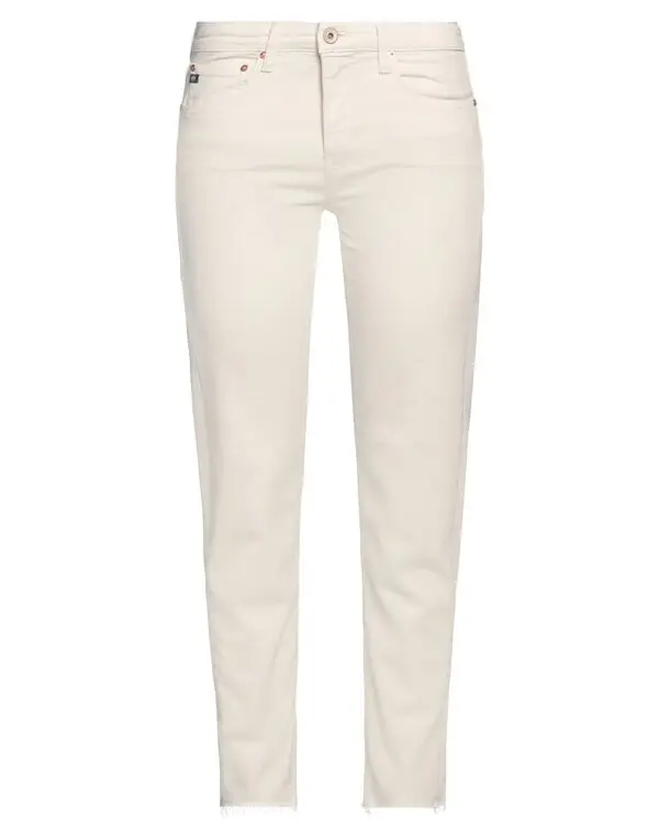 Ag Jeans Cream Size Cotton, Polyester, Elastane