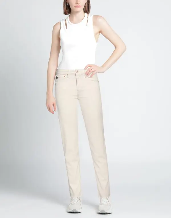 Ag Jeans Cream Size Cotton, Polyester, Elastane