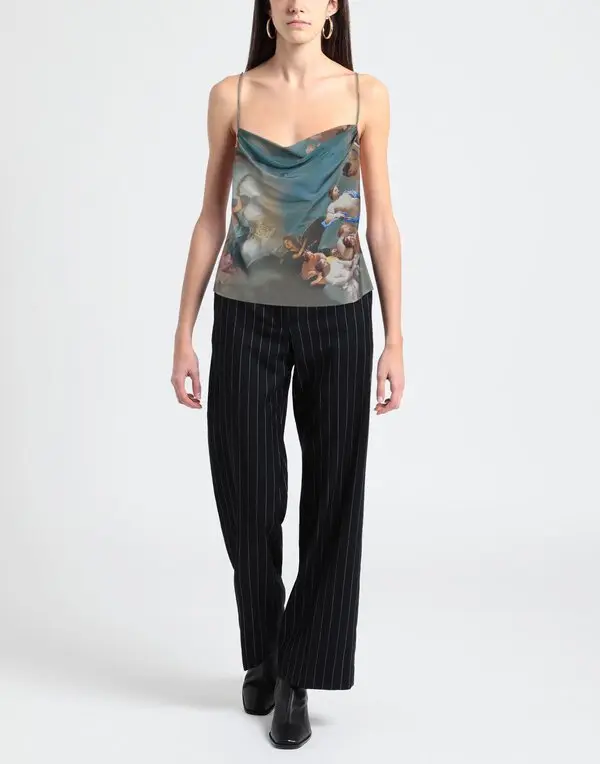 Balmain Top Size Silk - Blue