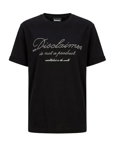DISCLAIMER T-shirt Cream Size Cotton