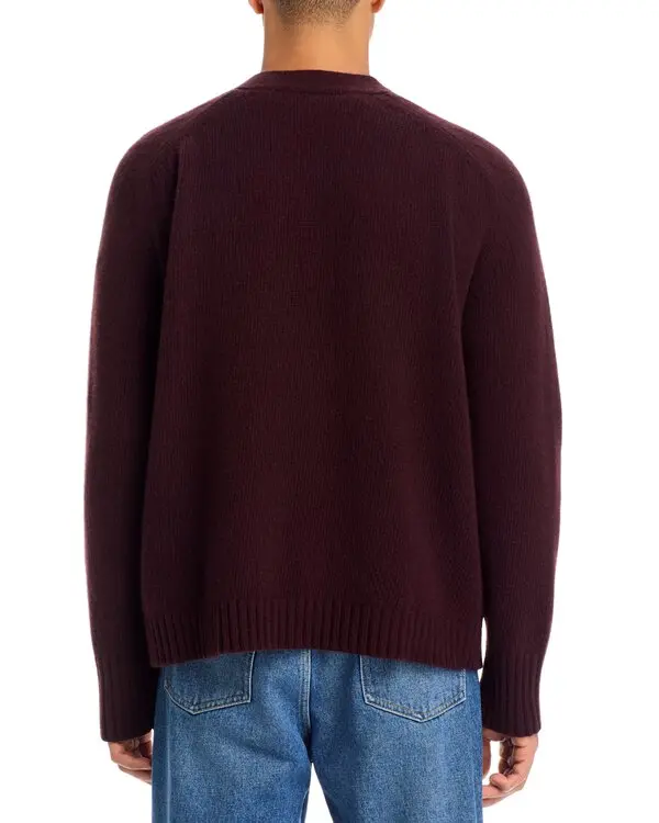 Studio Nicholson Lambs Wool V-neck Cardigan