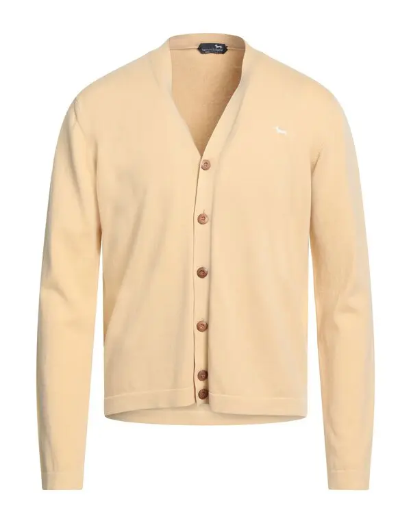 HARMONT & BLAINE Cardigan Sand Size Wool