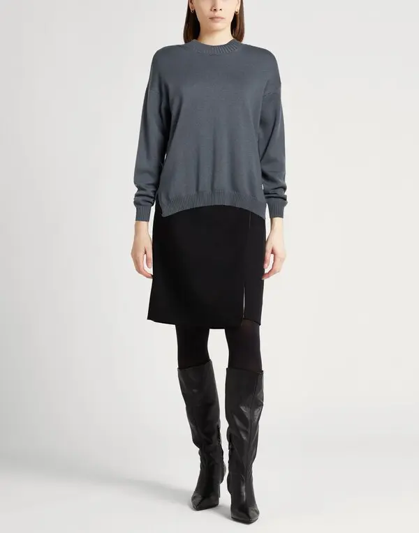 Crossley Sweater Slate Size Virgin Wool