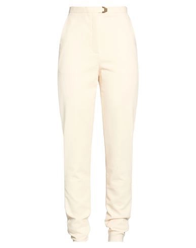 Agnona Pants Ivory Size Wool, Elastane, Polyamide