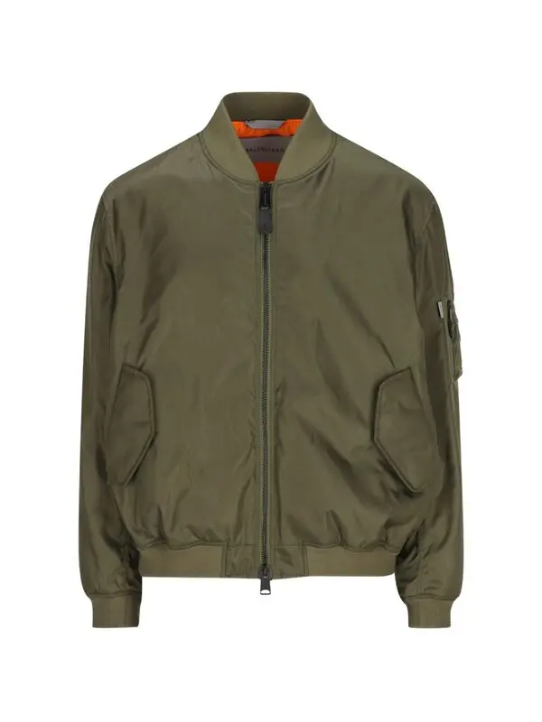 Balenciaga Nylon Bomber Jacket