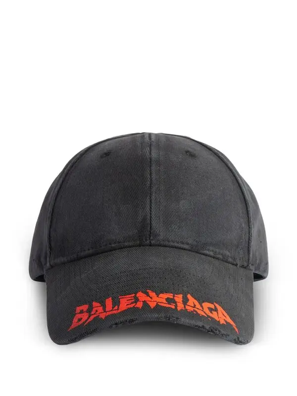 Balenciaga Logo Hat - Black