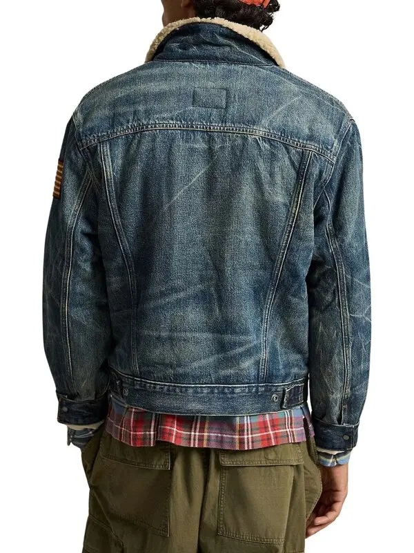 Polo Ralph Lauren Denim Trucker Jacket With Fleece Lining