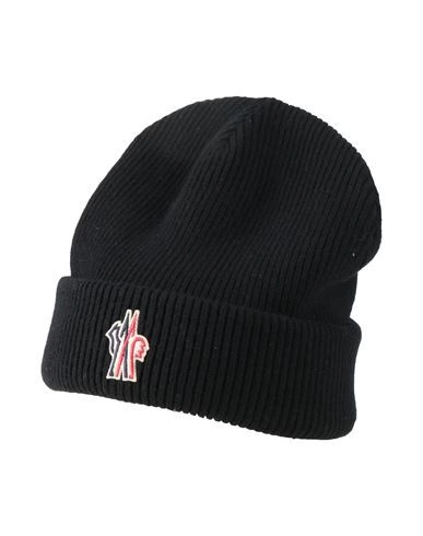 Moncler Après-ski Hat Size Virgin Wool - Black