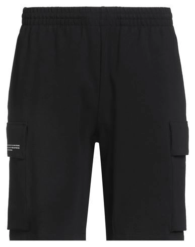 PANGAIA Shorts & Bermuda Shorts Size Organic Cotton, Cotton, Lycra - Black