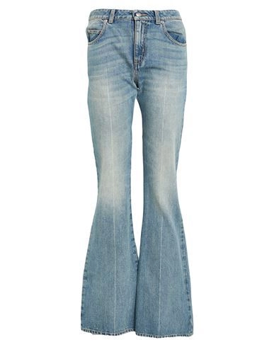Alexander McQueen Jeans Size Cotton, Calfskin - Blue