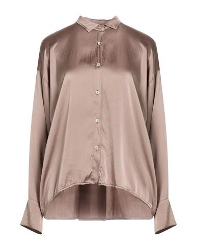Crossley Shirt Light Size Silk, Elastane - Beige