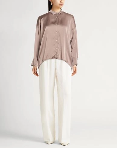 Crossley Shirt Light Size Silk, Elastane - Beige
