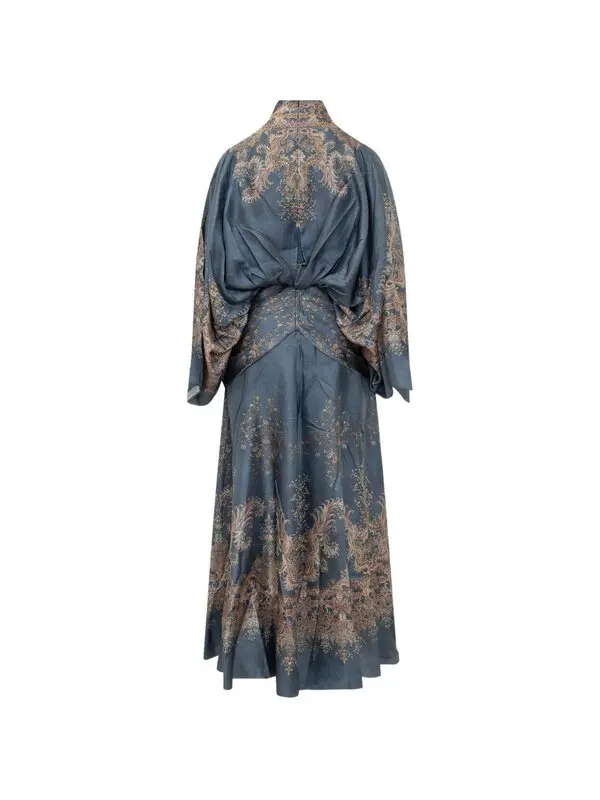 Zimmermann Valiant Silk Long Dress