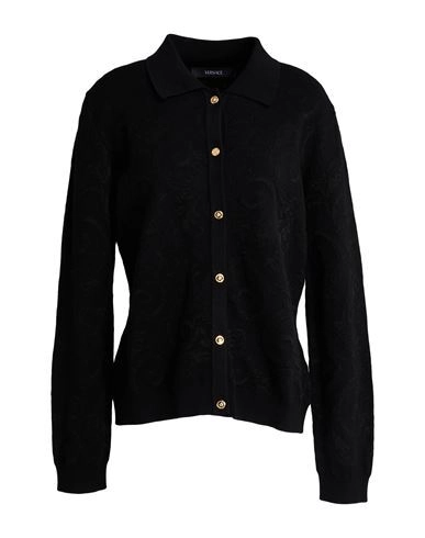 Versace Cardigan Size Viscose, Cotton, Polyester, Polyamide, Elastane