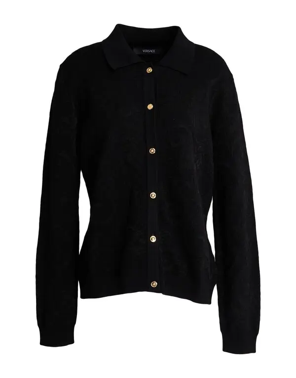 Versace Cardigan Size Viscose, Cotton, Polyester, Polyamide, Elastane