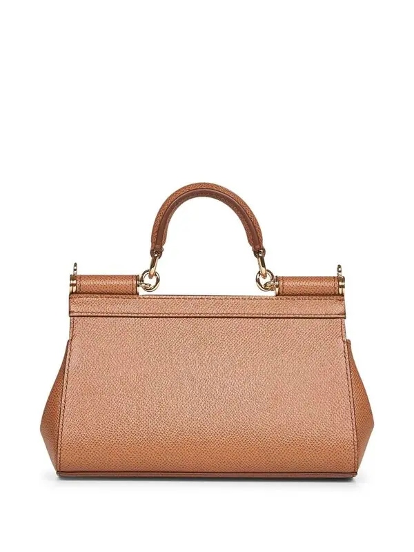 Dolce & Gabbana Sicily Small Leather Handbag